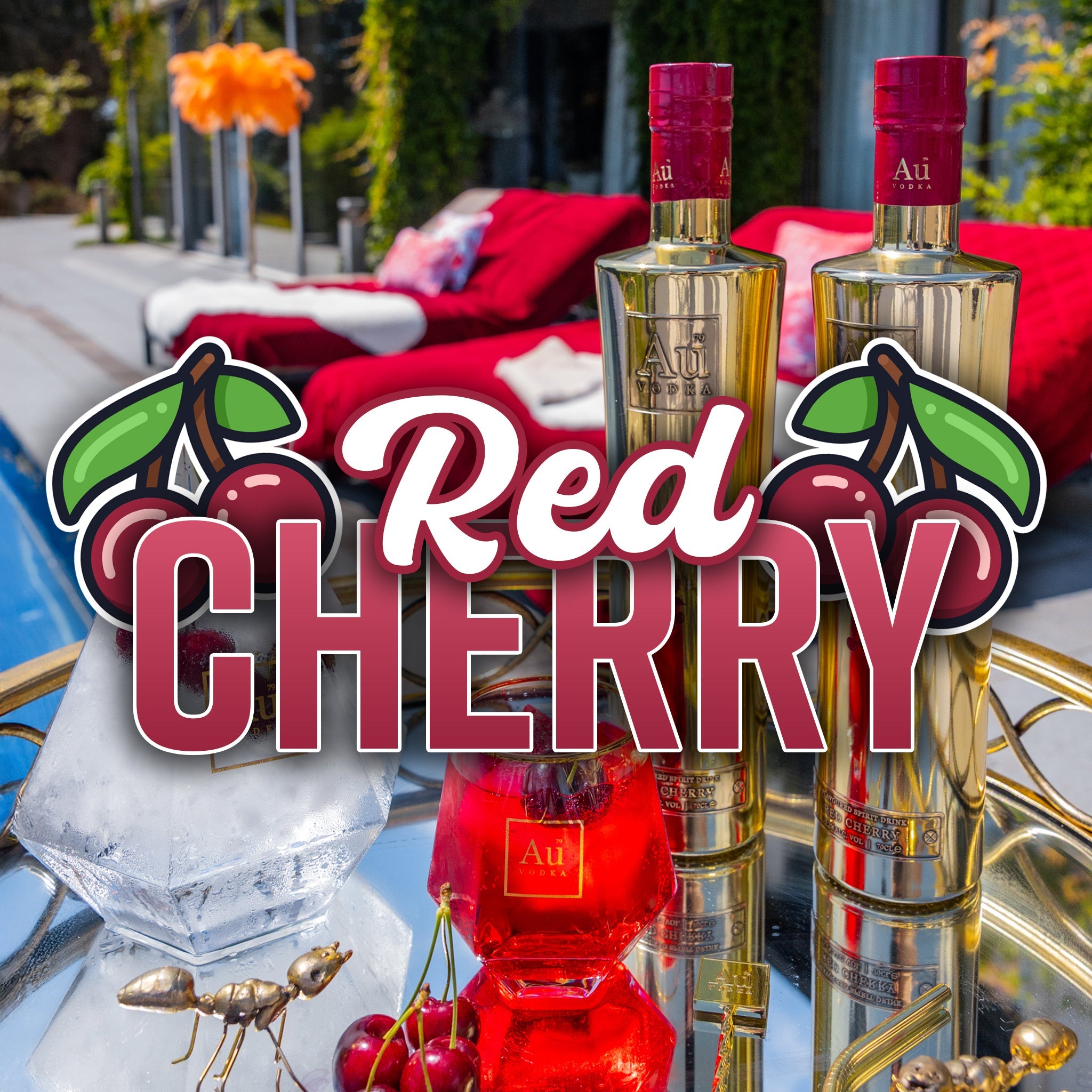 Collection Cerise Rouge - Au Vodka Europe